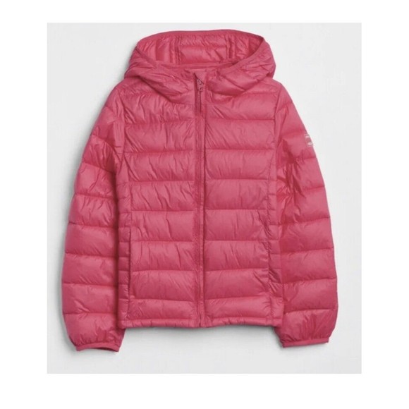 GAP | Jackets & Coats | New Gap Girls Pink Coldcontrol Lightweight Coat Puffer Jacket Xxl 3 14 ...